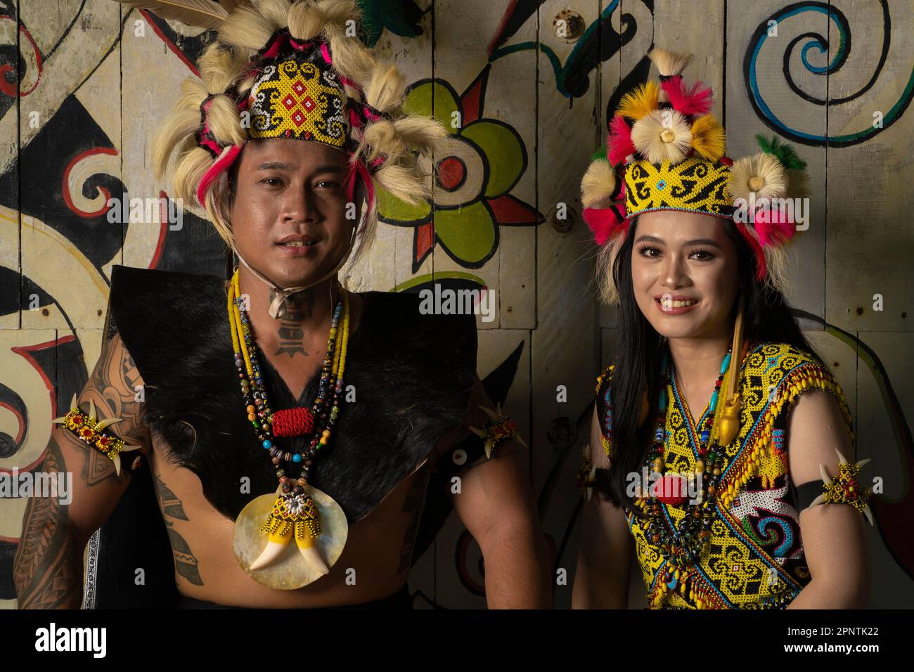 Iban attire hi-res stock photography and images - Alamy