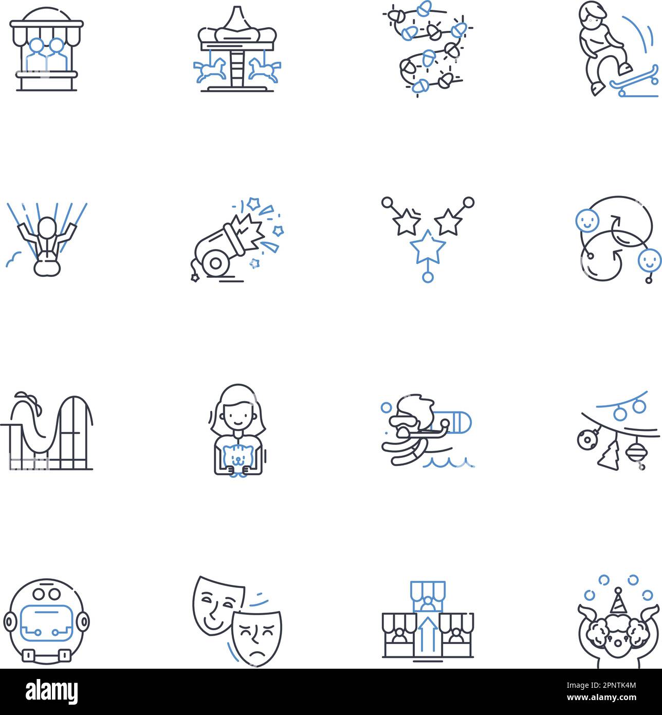 Performance line icons collection. Energy, Execution, Expertise ...
