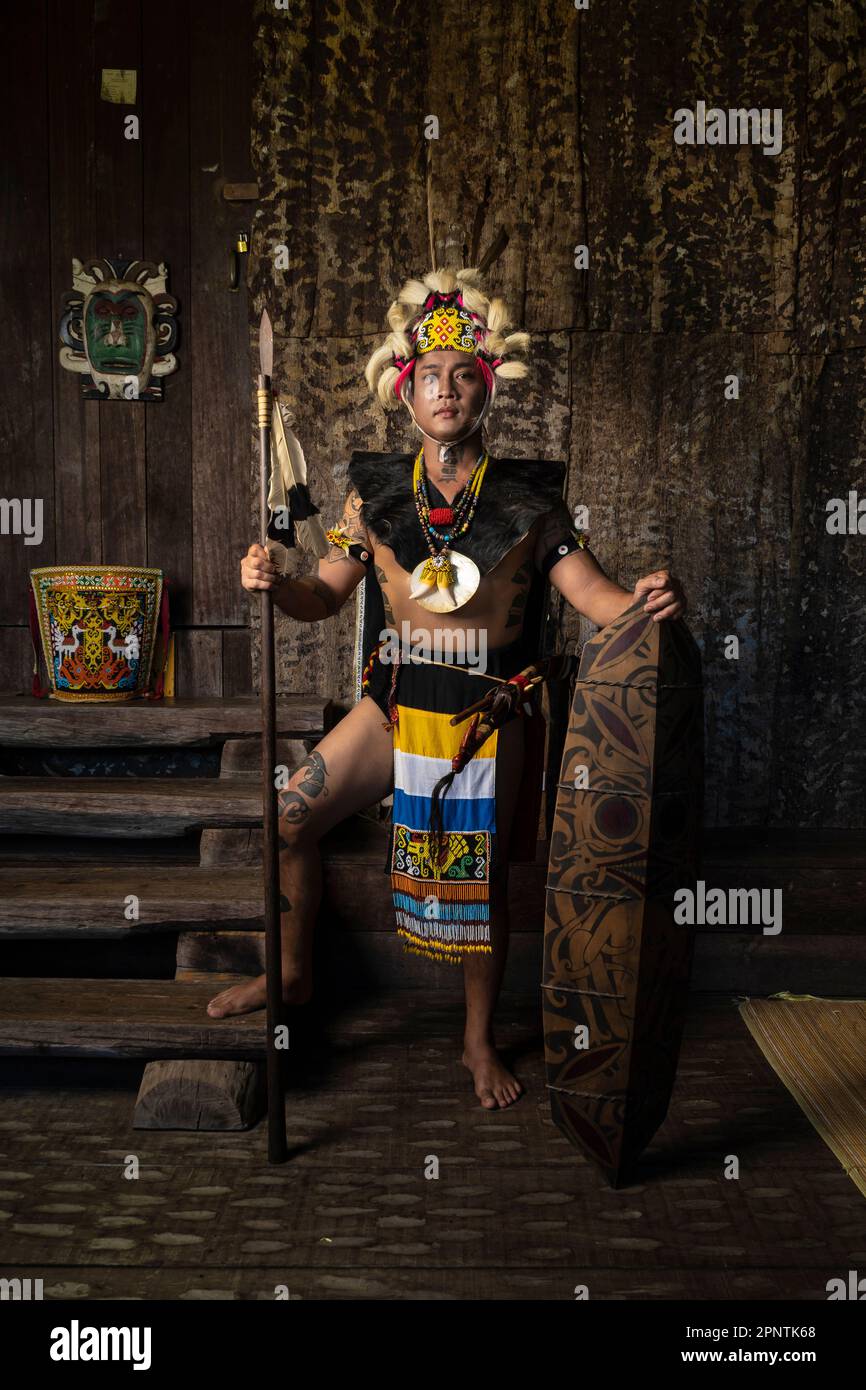 Iban attire hi-res stock photography and images - Alamy