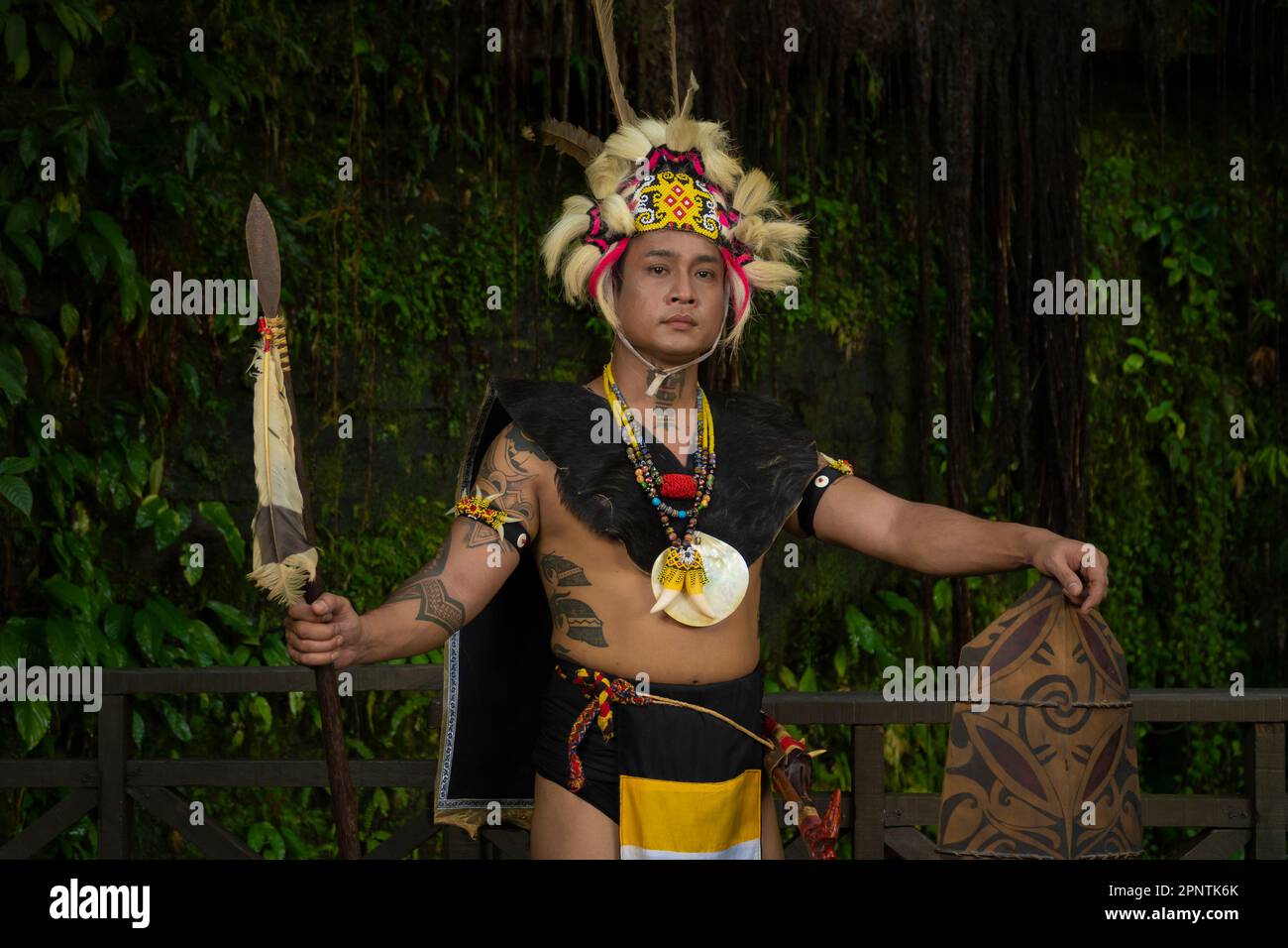 Showcasing traditional attire rich in patterns hi-res stock photography ...