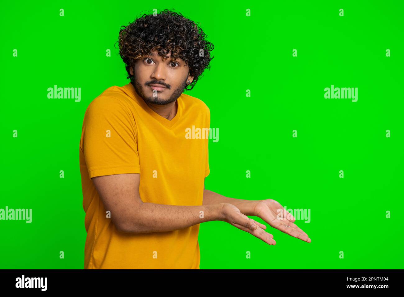 Man raising hands asking what why reason of failure, demonstrating ...