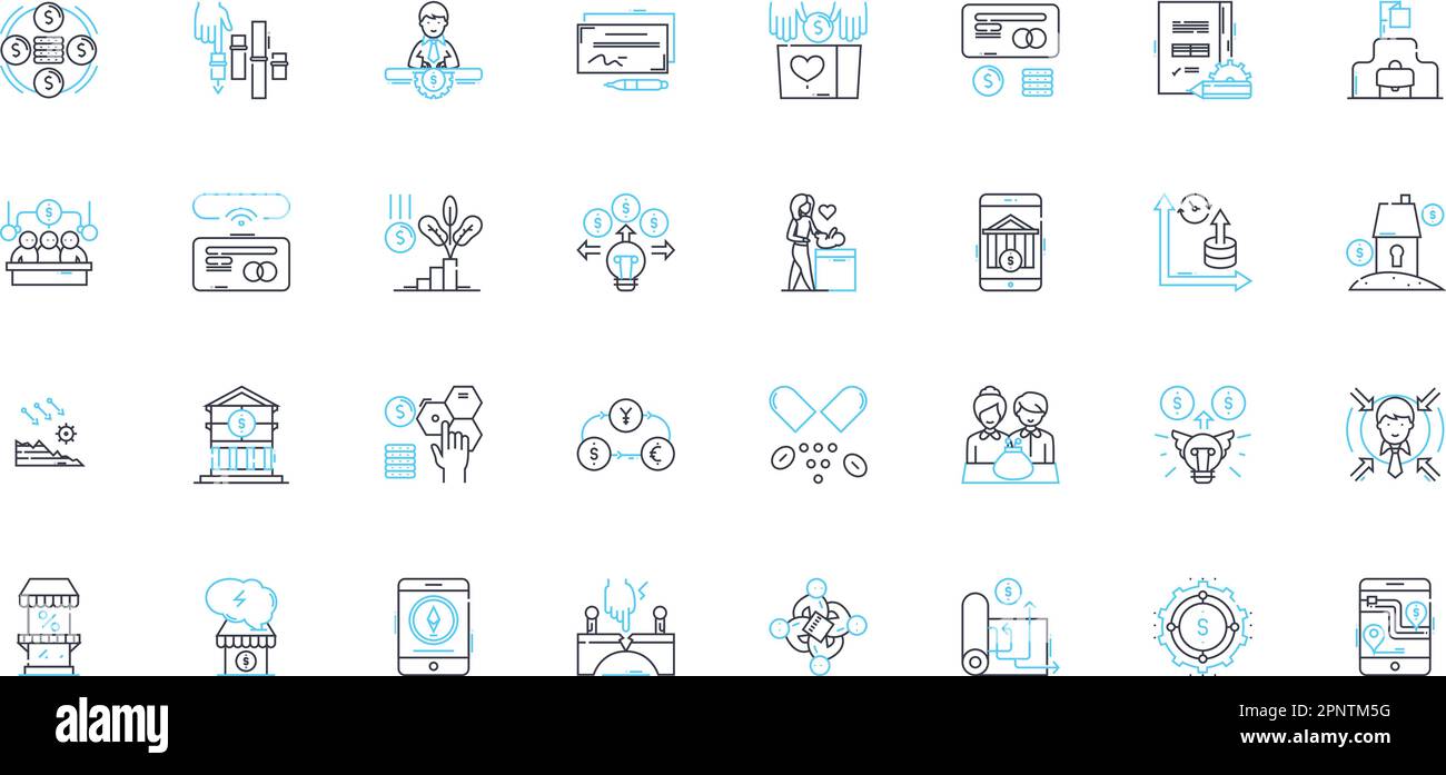 Solo entrepreneur linear icons set. Independent, Ambitious, Innovative ... Solo entrepreneur linear icons set. Independent, Ambitious, Innovative ...