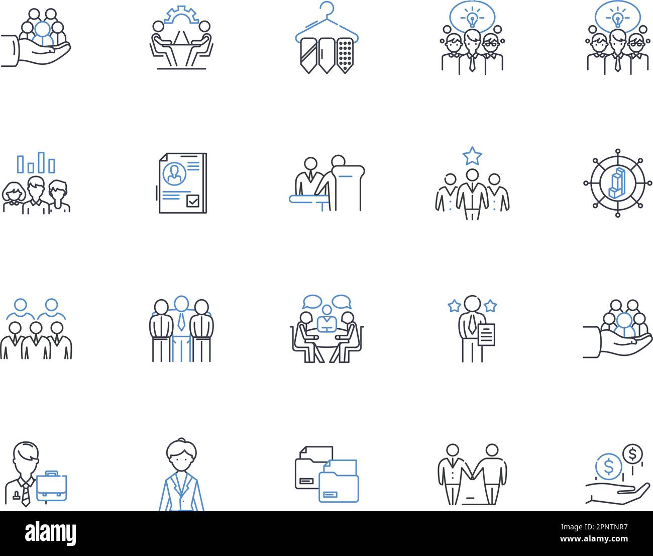 Chore management line icons collection. Delegation, Checklist ... Chore management line icons collection. Delegation, Checklist ...