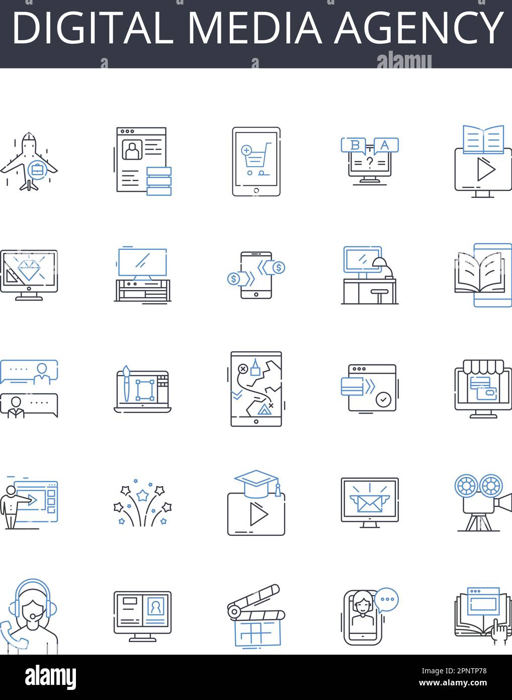 Premier agency Stock Vector Images - Alamy