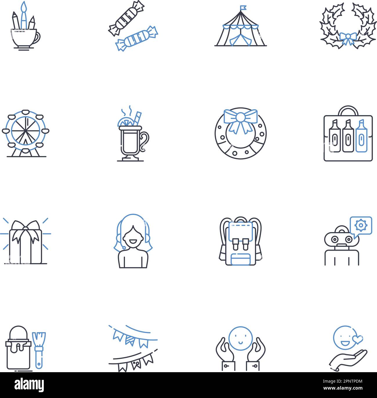 Concert line icons collection. Melody, Performance, Ensemble, Rhythm ...