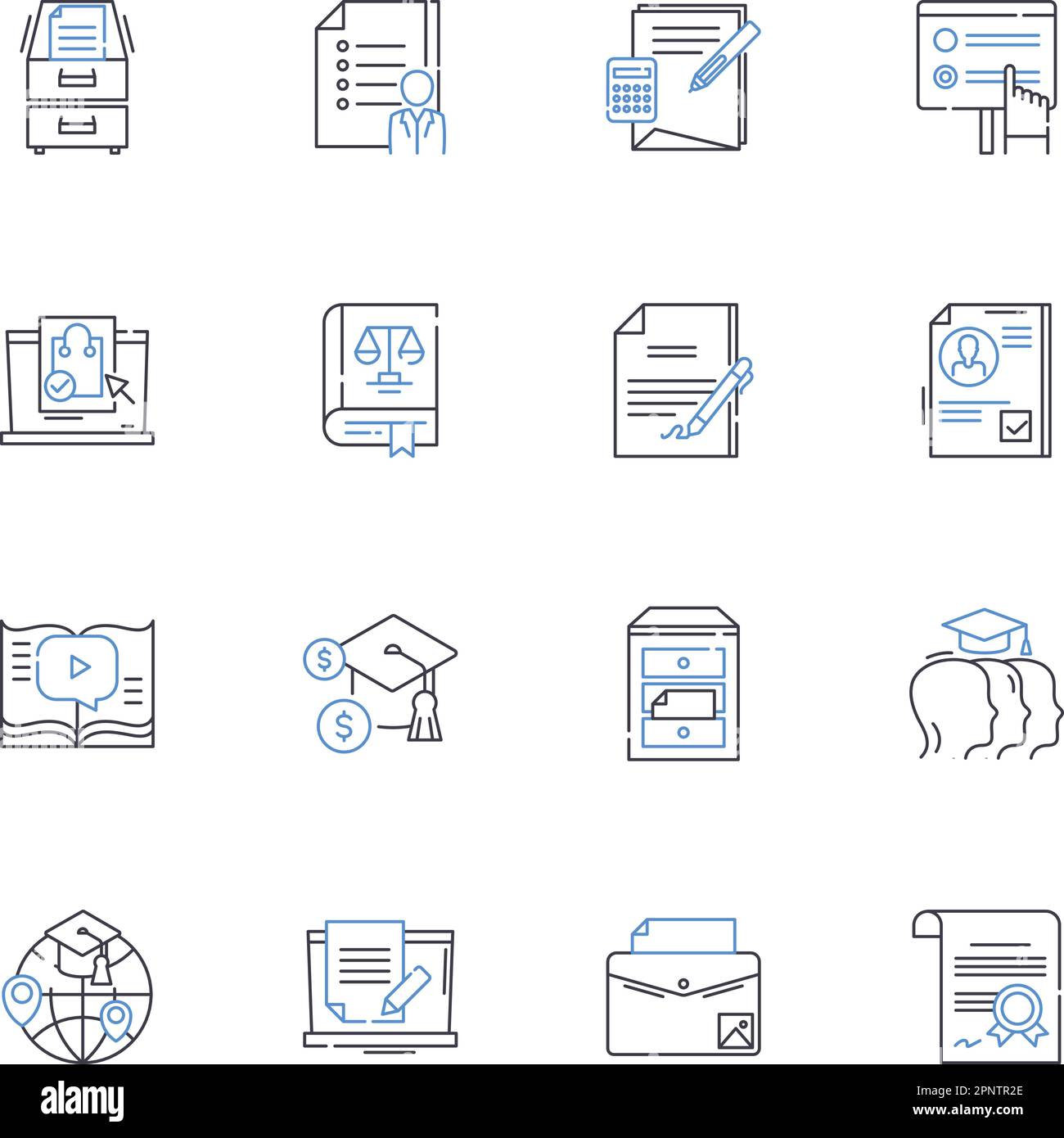 Increased knowledge line icons collection. Gains, Understanding ...