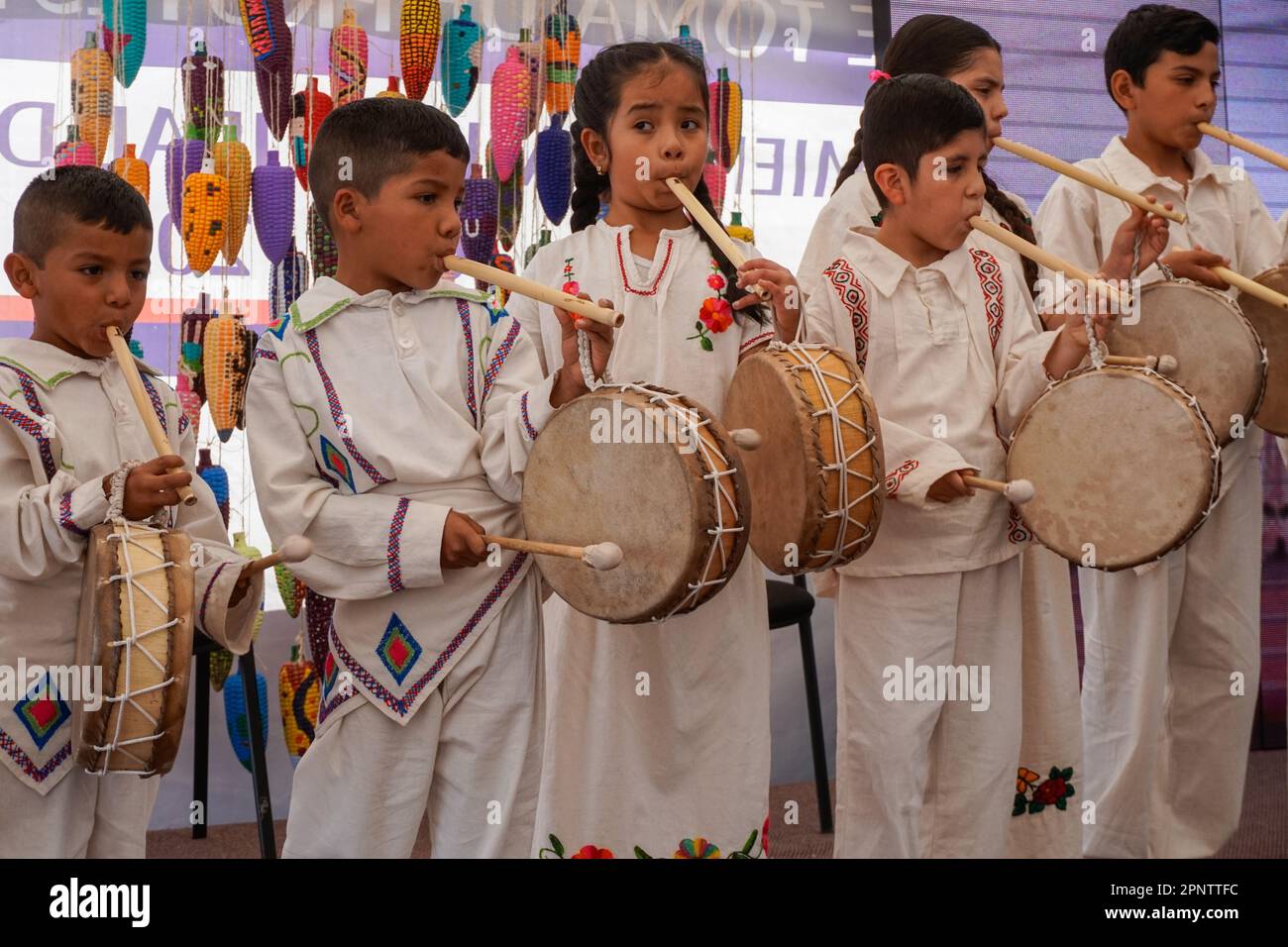 Los Tunditos, a musical group from Doctor Mora in the state of ...