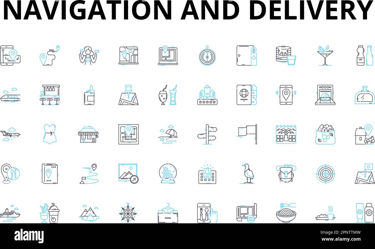 Routing optimization vector vectors hi-res stock photography and images - Alamy