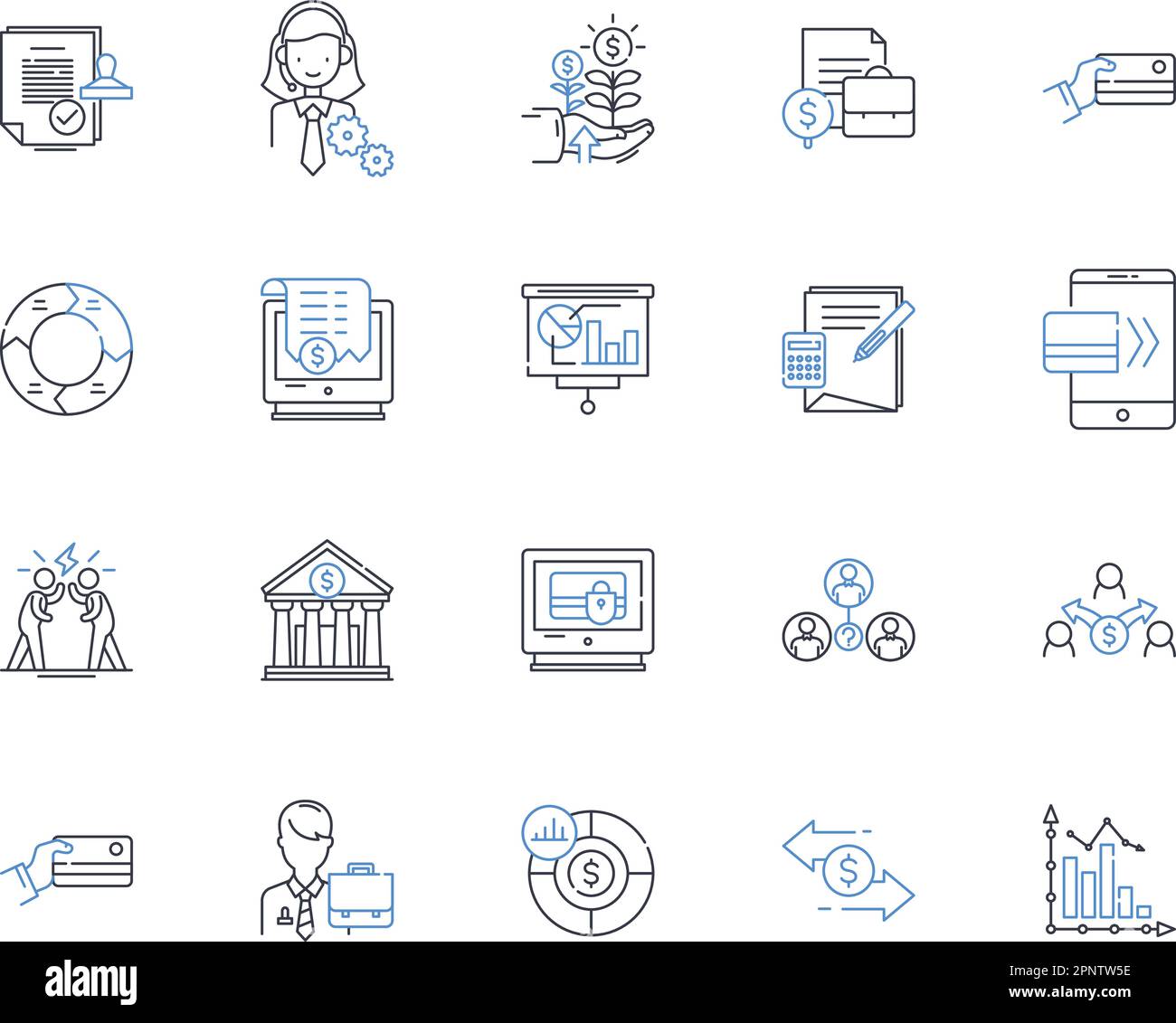 Decision making line icons collection. Options, Analysis, Judgment ... Decision making line icons collection. Options, Analysis, Judgment ...