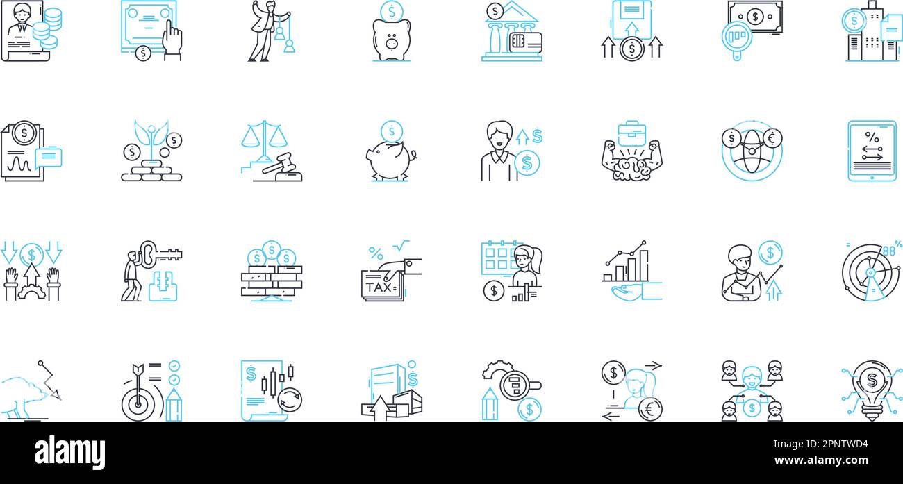 My market linear icons set. Health, Fitness, Wellness, Nutrition ...