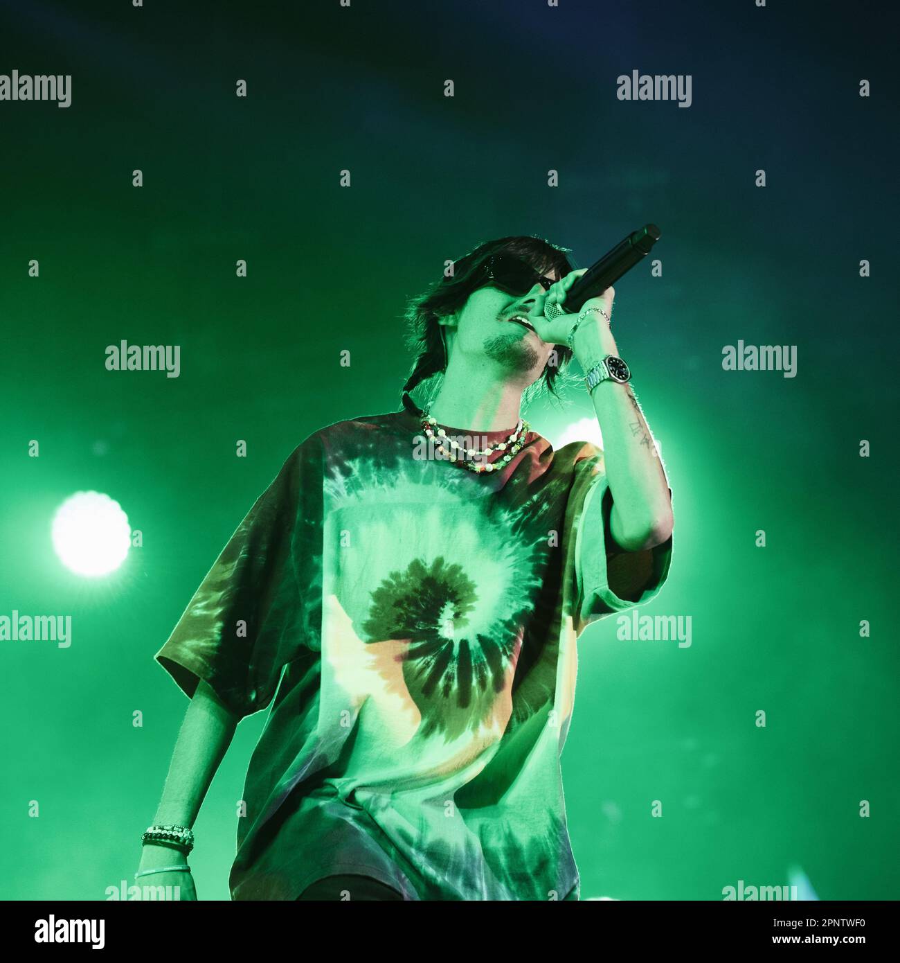 Madrid, Spain. 20th Apr, 2023. Singer Danny Ocean performs live during ...