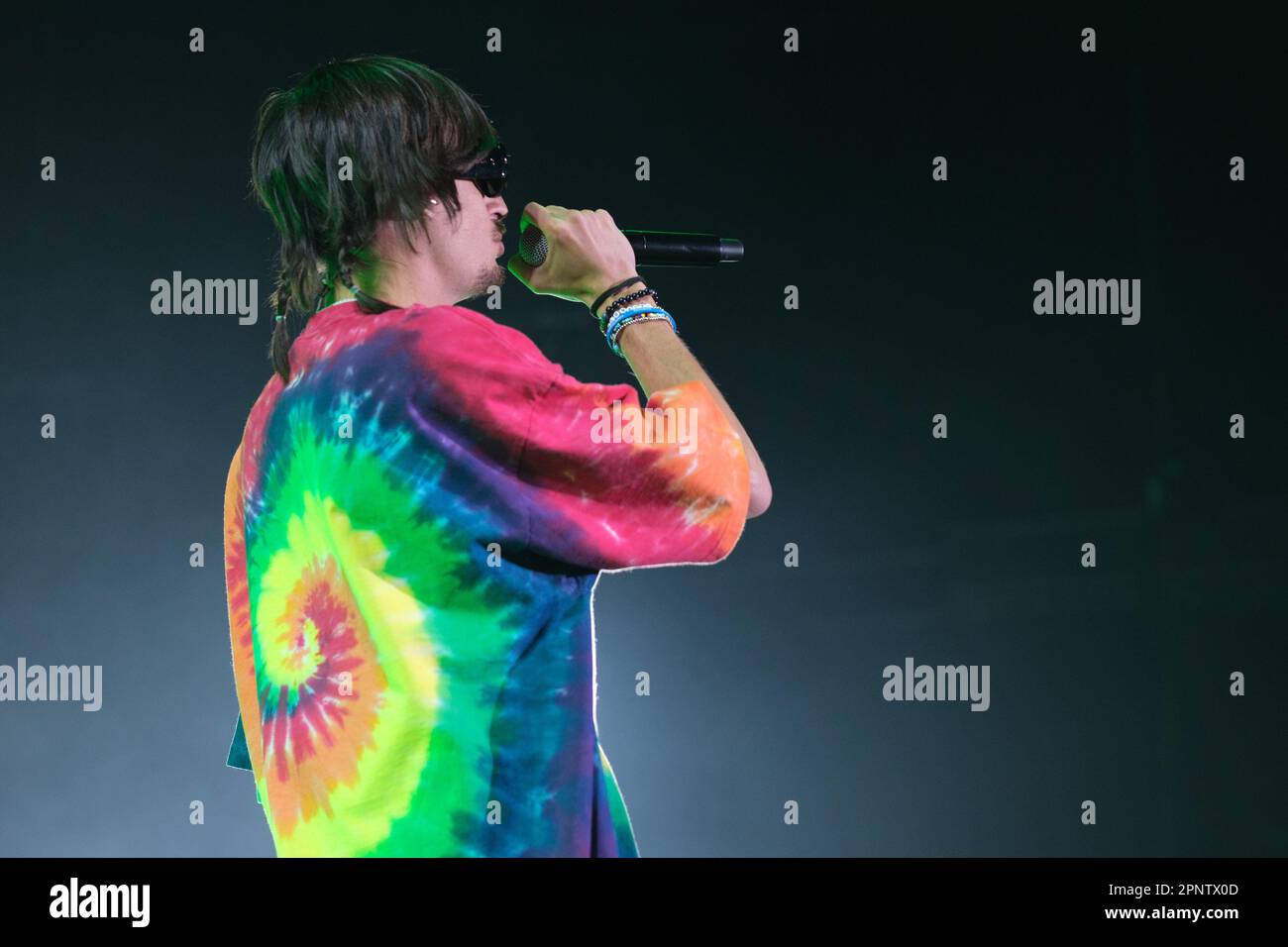 Madrid, Spain. 20th Apr, 2023. Singer Danny Ocean performs live during ...