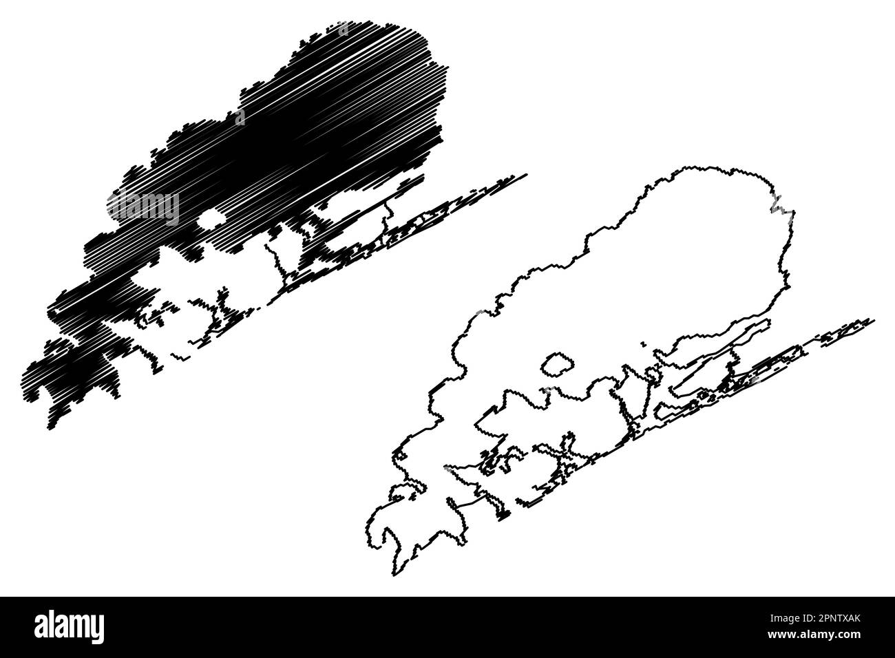 Lake Chilika (Republic of India) map vector illustration, scribble sketch map Stock Vector Image ...