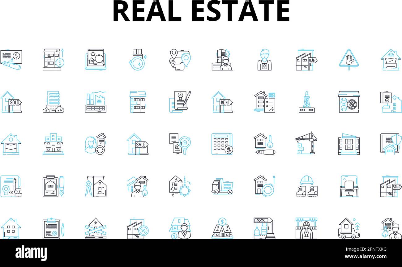 Property for sale signs down Stock Vector Images - Alamy