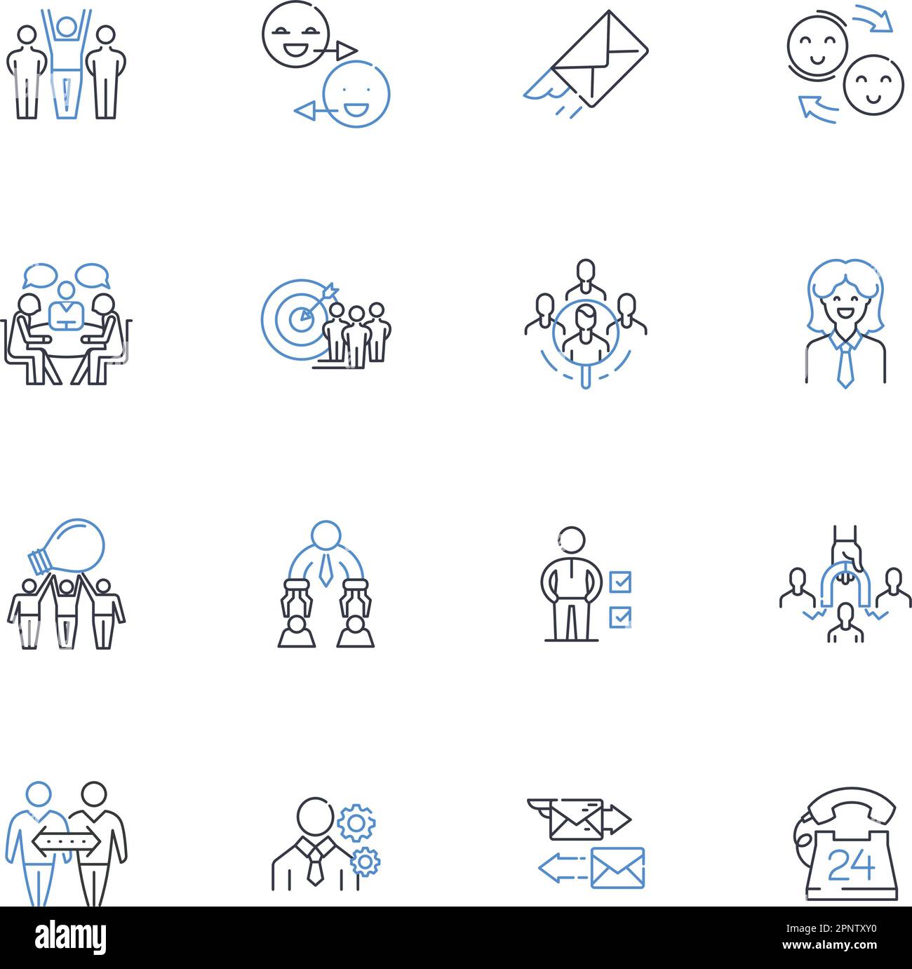 Smart consultancy line icons collection. Innovation, Analytics, Strategy, Solutions, Insight ...