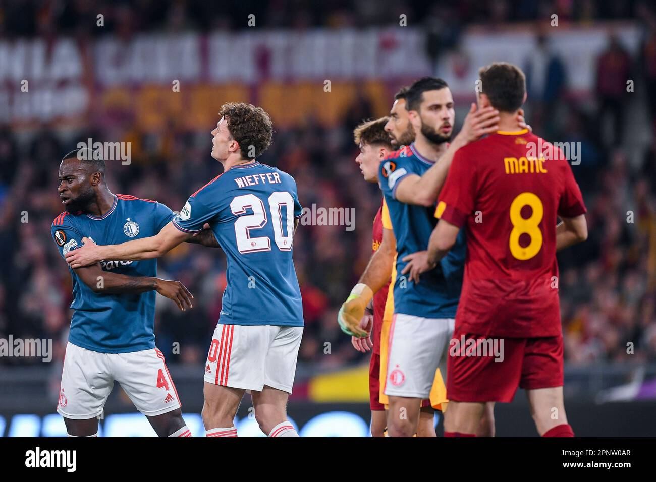 Feyenoord roma hi-res stock photography and images - Alamy