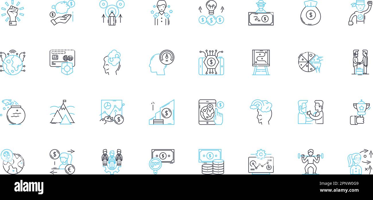 Performance metrics linear icons set. Evaluation, Analysis, Assessment ... Performance metrics linear icons set. Evaluation, Analysis, Assessment ...