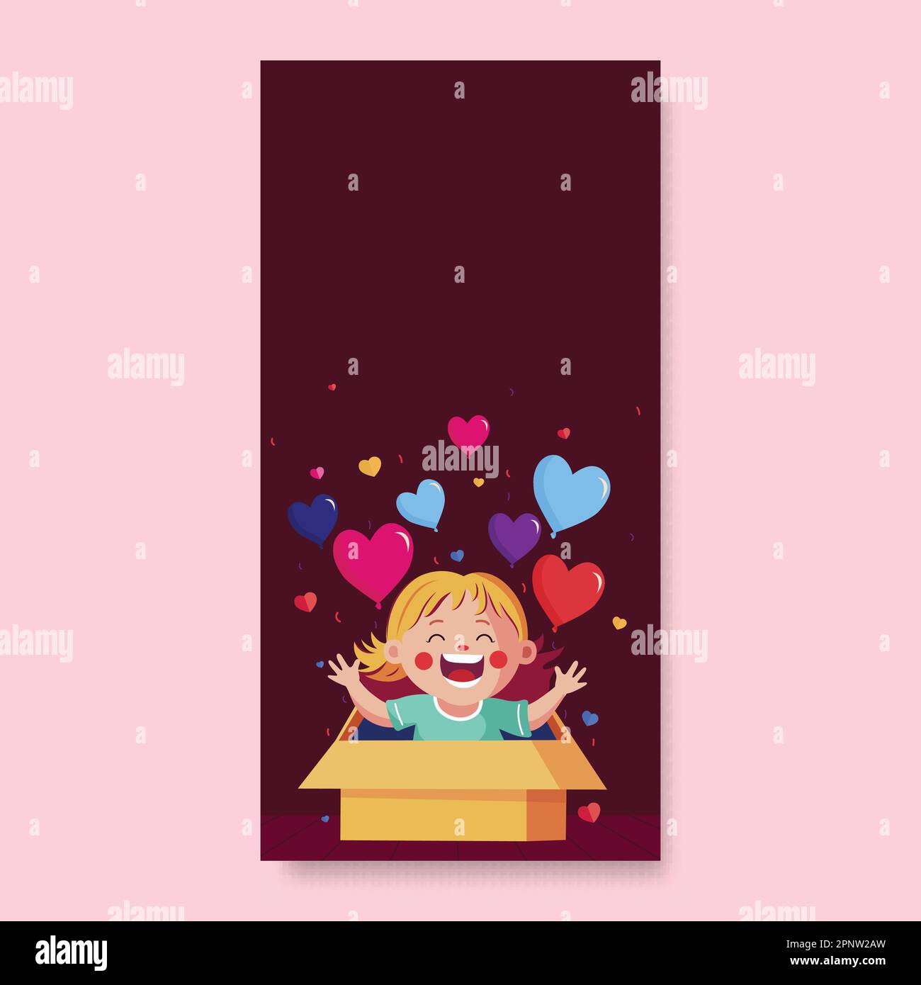 Funny vertical fun Stock Vector Images - Alamy