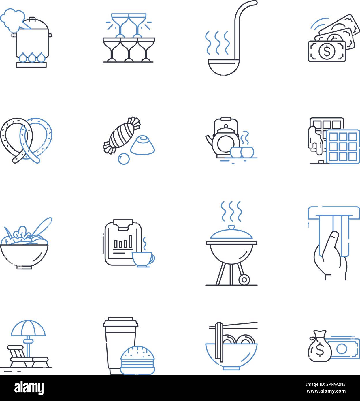 Lounge line icons collection. Comfort, Relaxation, Cushion, Cozy ...