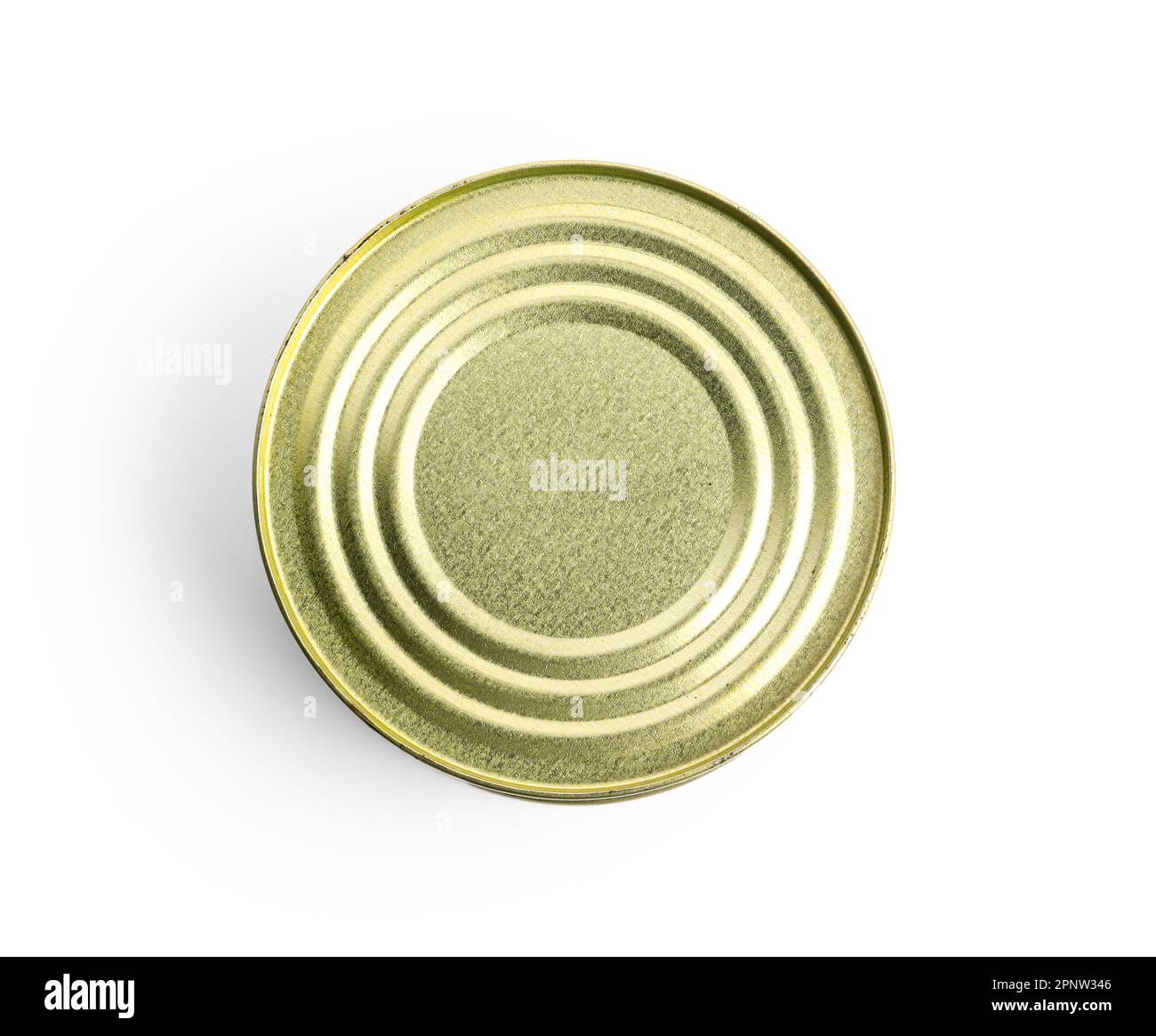 Tin can with fish isolated on white background Stock Photo - Alamy