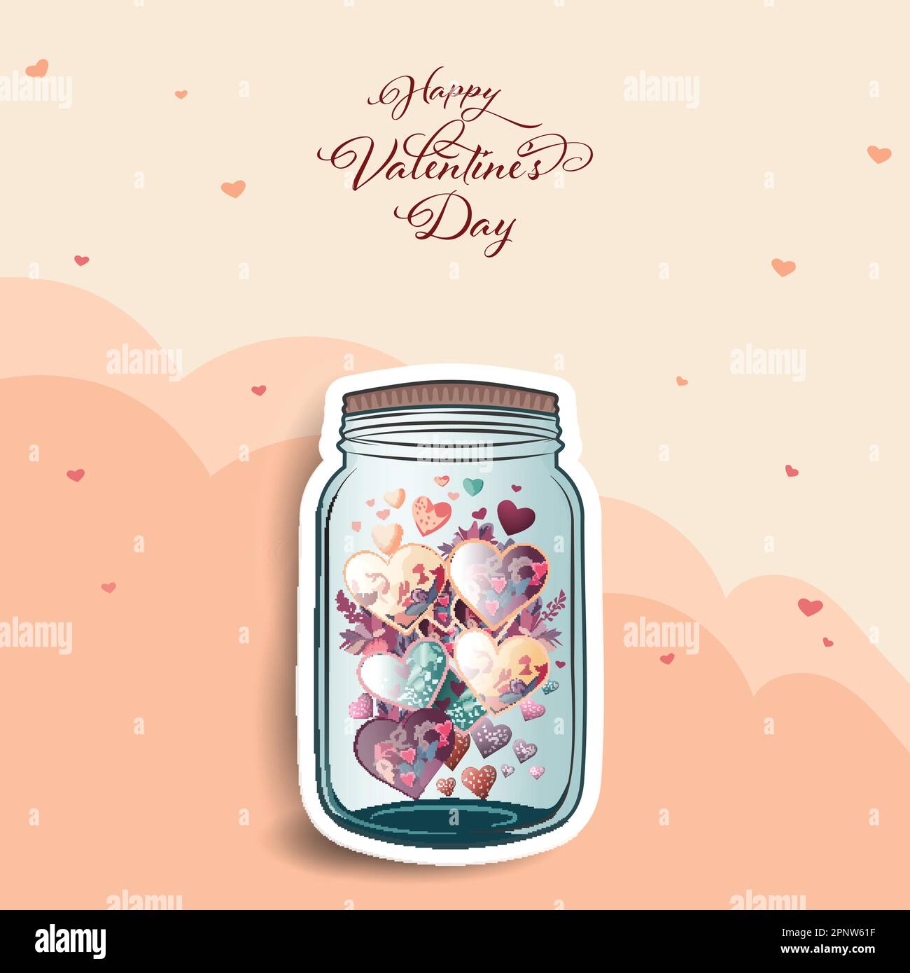 Hearts wish festival hearts wish festival Stock Vector Images - Alamy