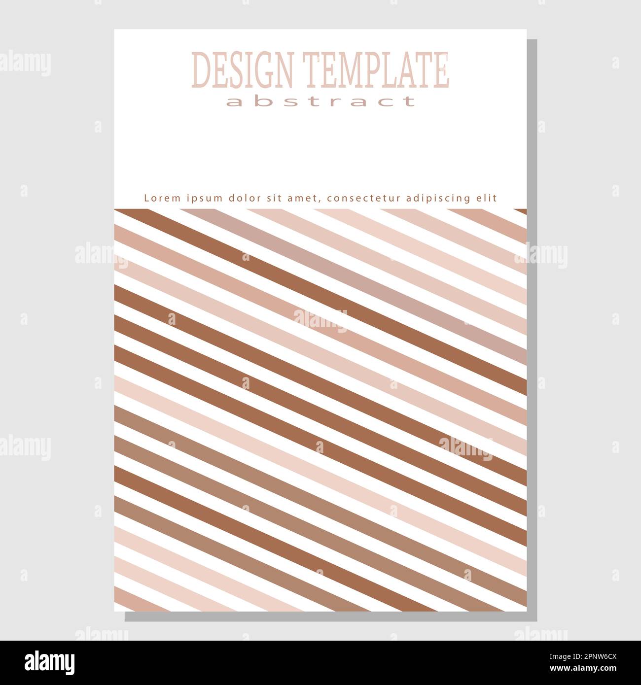 Colored parallel lines. The idea for the design of title pages, covers ...