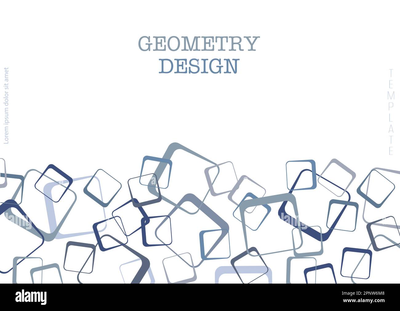 Geometric background. Layout of the cover, poster, banner, poster with ...