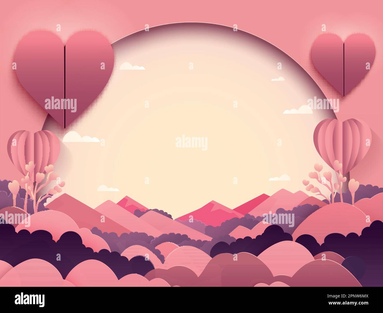 Landscape proposal Stock Vector Images - Alamy