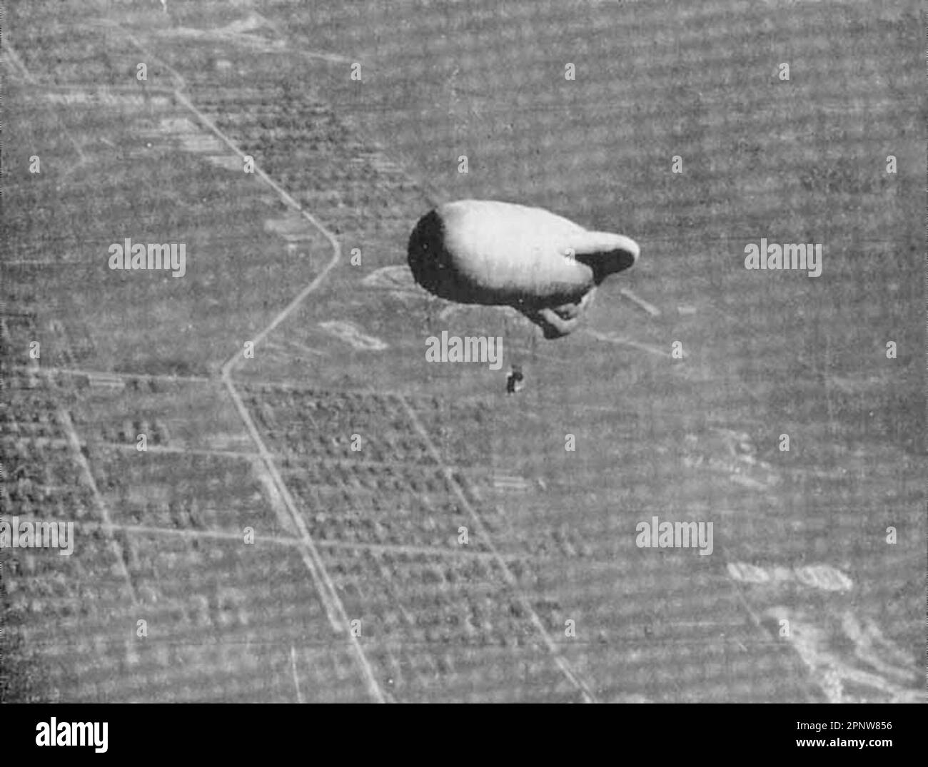 The kite balloon Stock Photo - Alamy