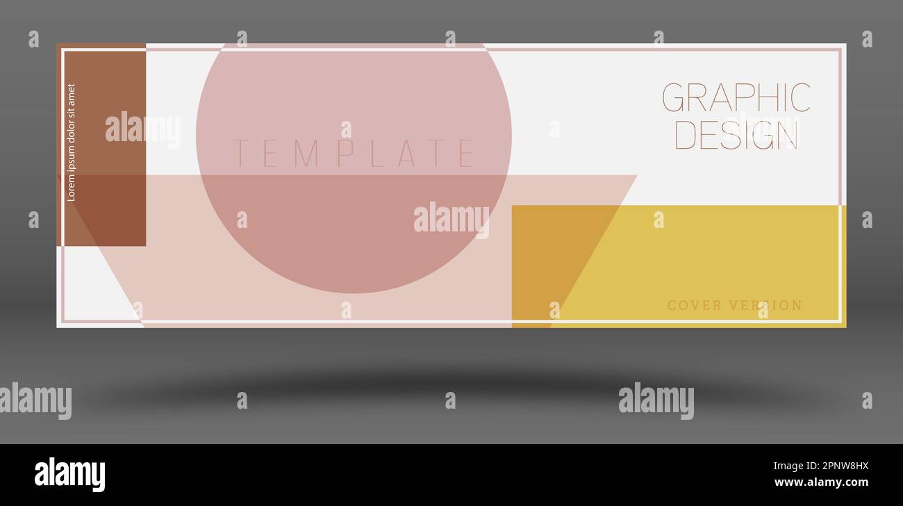 Abstract geometric composition. layout for the cover, banner, brochure ...