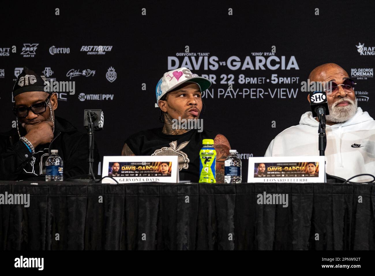 Las Vegas, Nevada, USA. 20th Apr, 2023. Gervonta ""˜Tank' Davis ...