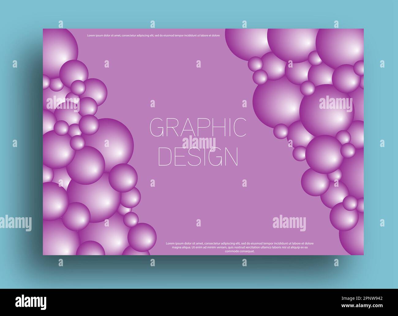 Geometric three-dimensional background. The layout of the cover, poster ...