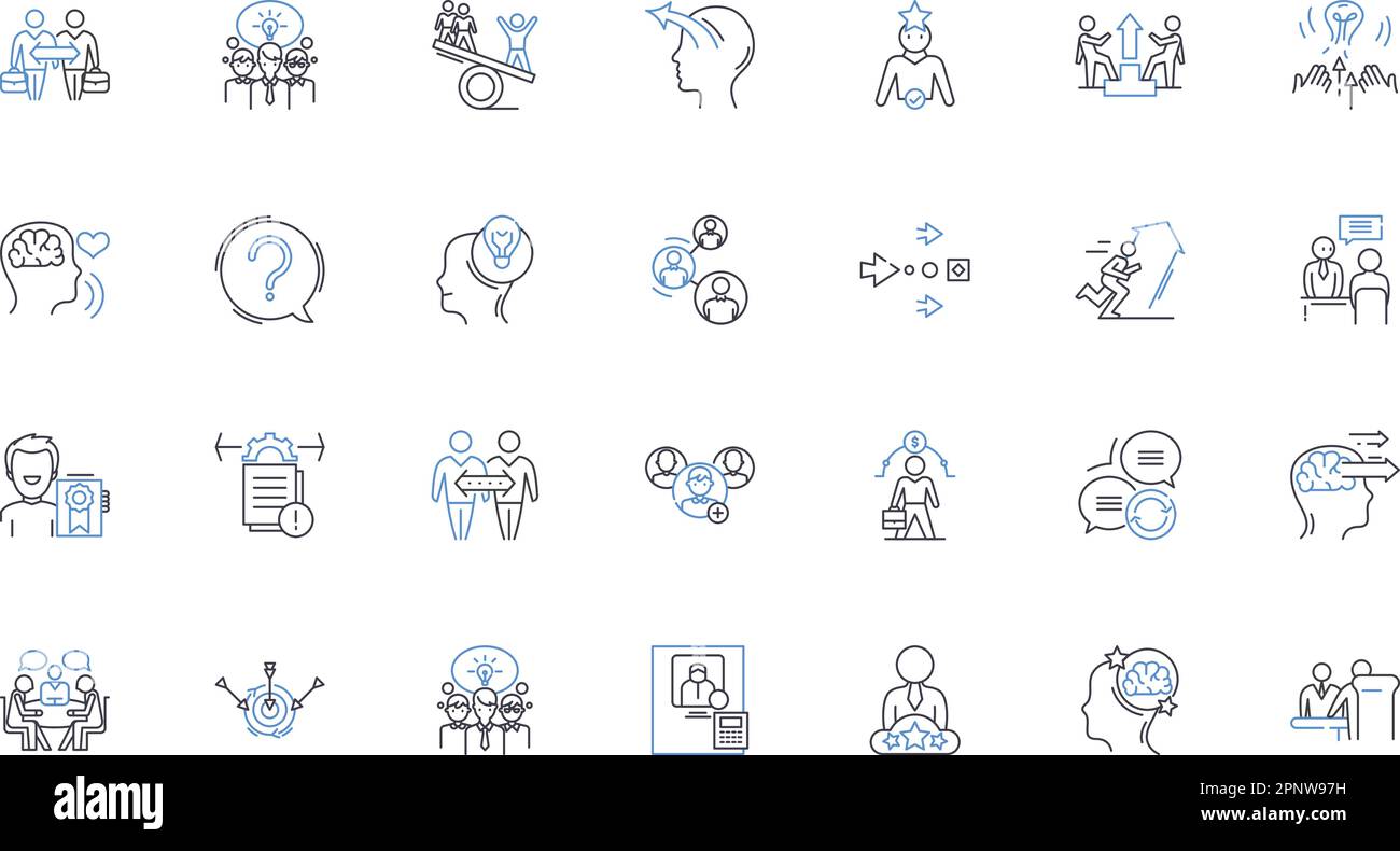 Institution line icons collection. Education, Learning, College, University, School, Training ...