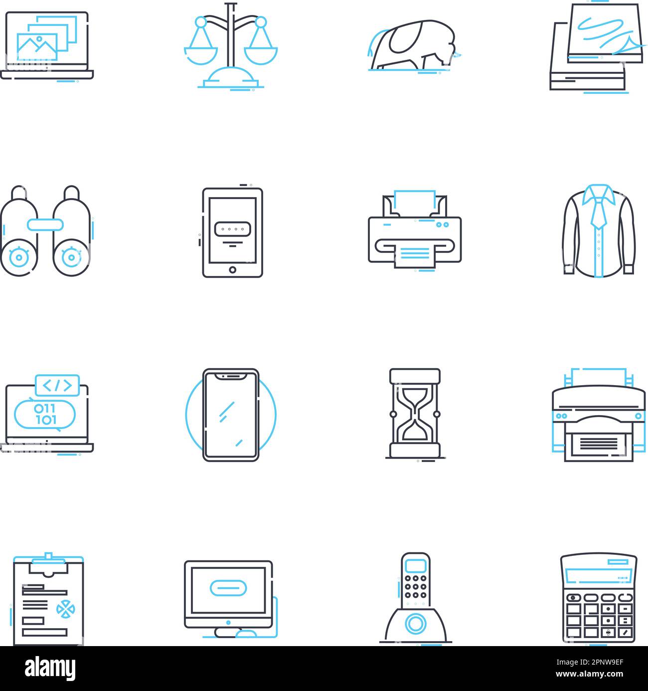 Online store linear icons set. E-commerce, Shopping, Consumerism ...