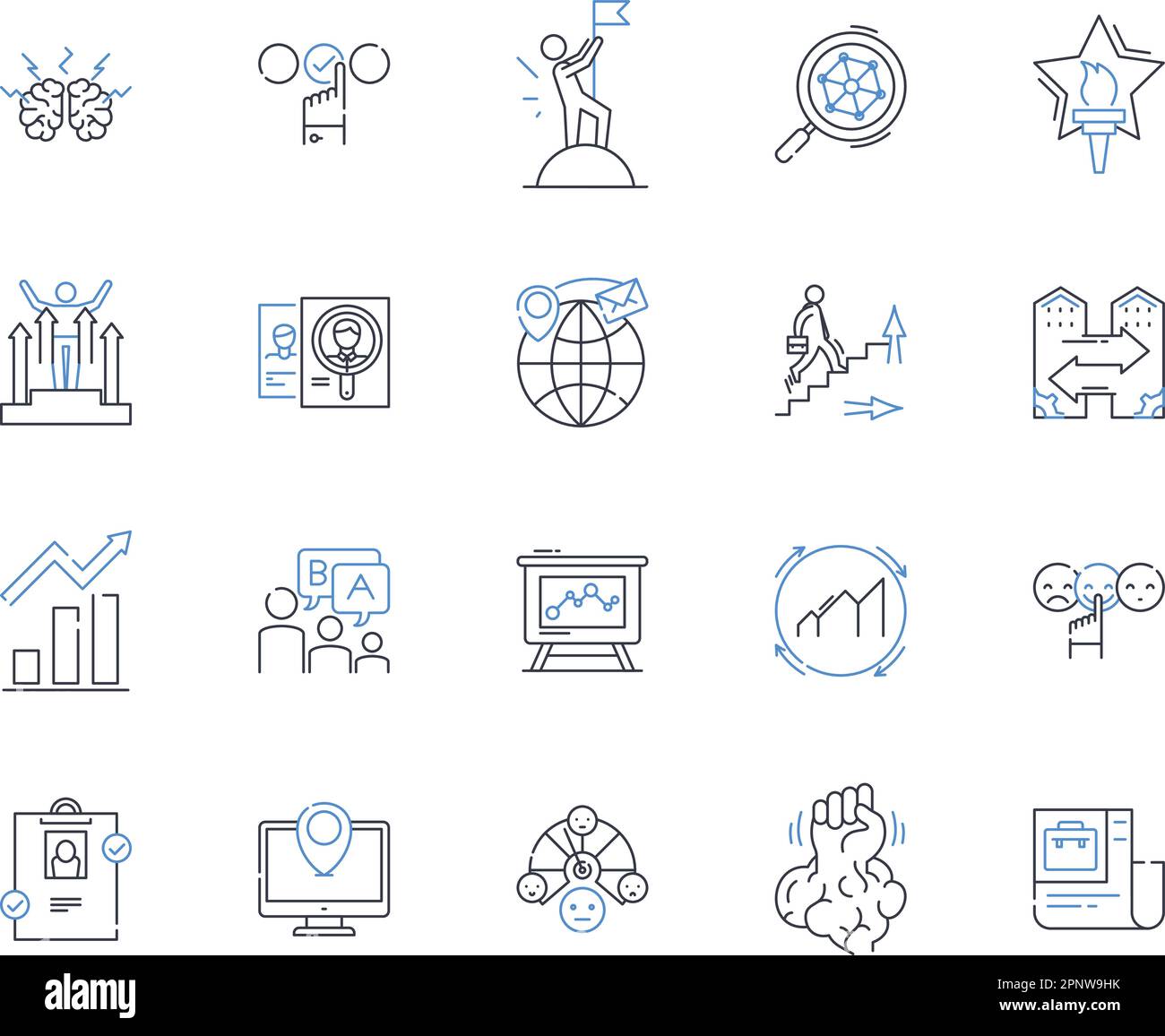 Business expansion line icons collection. growth, scaling, expansion ... Business expansion line icons collection. growth, scaling, expansion ...