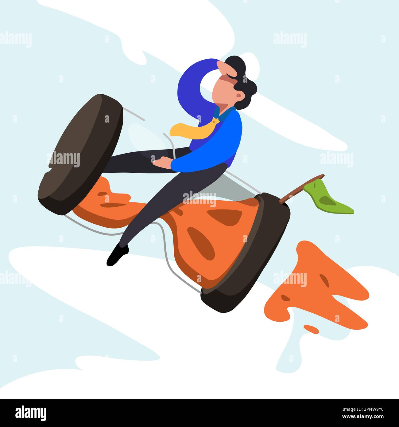 Businessman running timer hi-res stock photography and images - Alamy