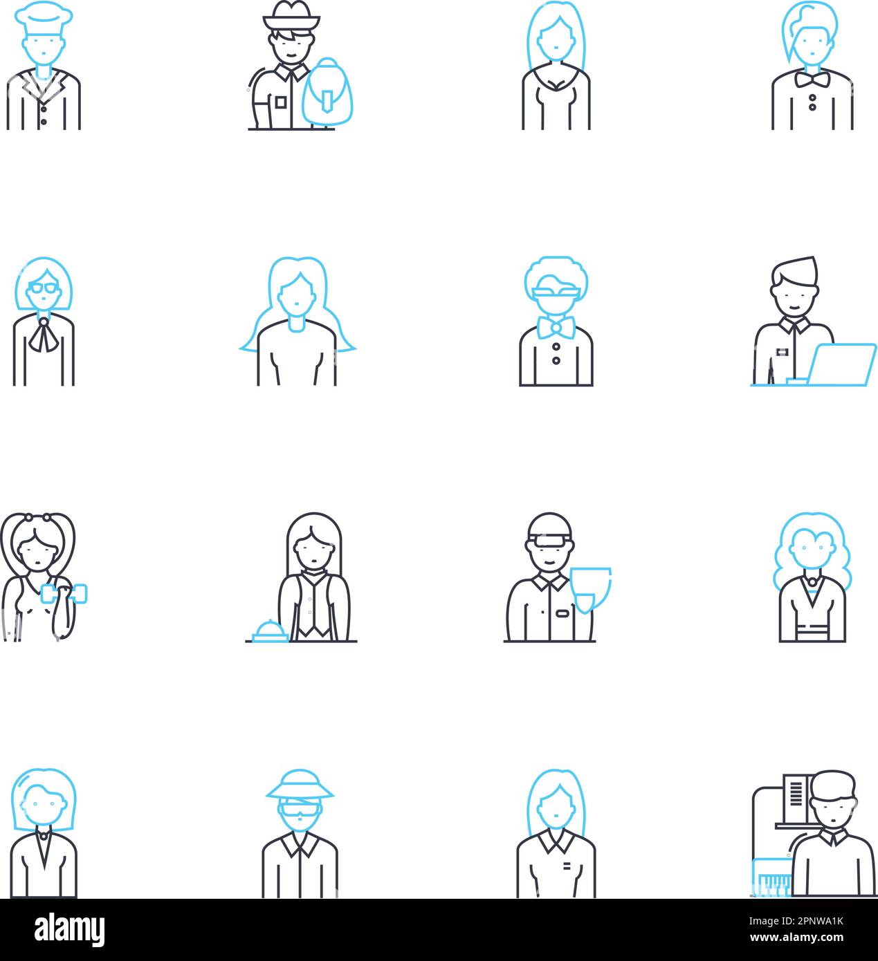 Product feedback linear icons set. Feedback, Reviews, Suggestions ...