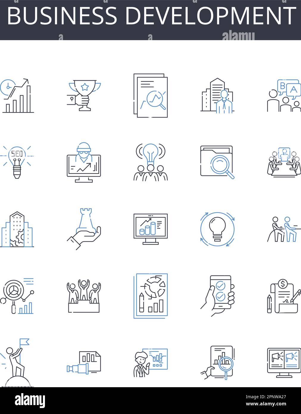 Partner development program Stock Vector Images - Alamy