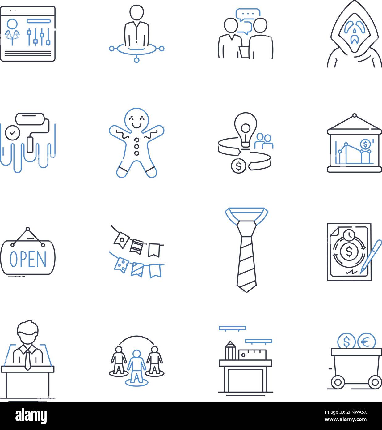 Wine bar line icons collection. Vineyard, Sommelier, Vintage, Grapes ... Wine bar line icons collection. Vineyard, Sommelier, Vintage, Grapes ...