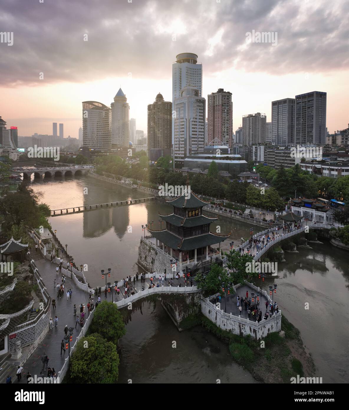 Guiyang aerial hi-res stock photography and images - Alamy