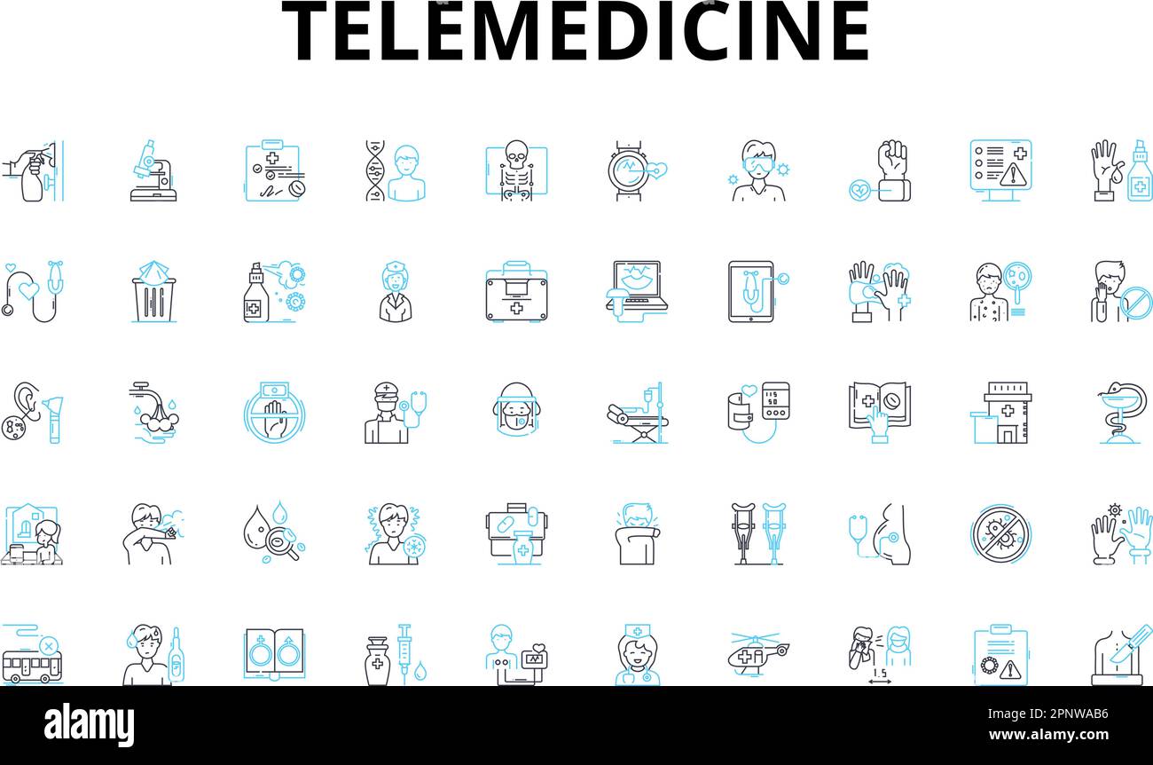 Tele rehabilitation Stock Vector Images - Alamy