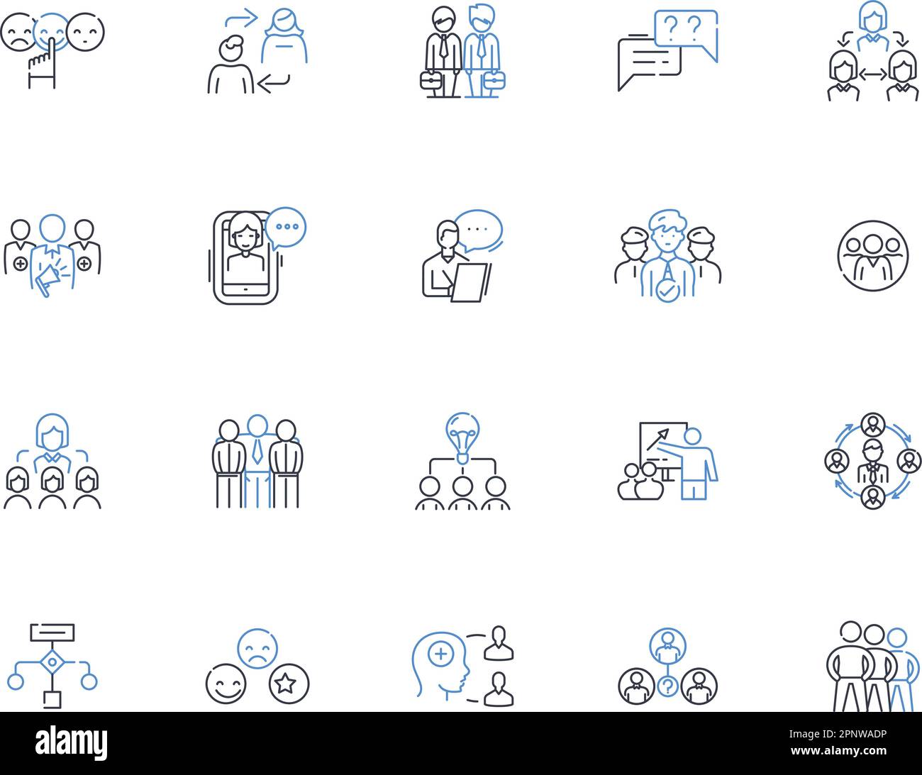 Interchange line icons collection. Exchange, Trade, Swap, Transport ... Interchange line icons collection. Exchange, Trade, Swap, Transport ...