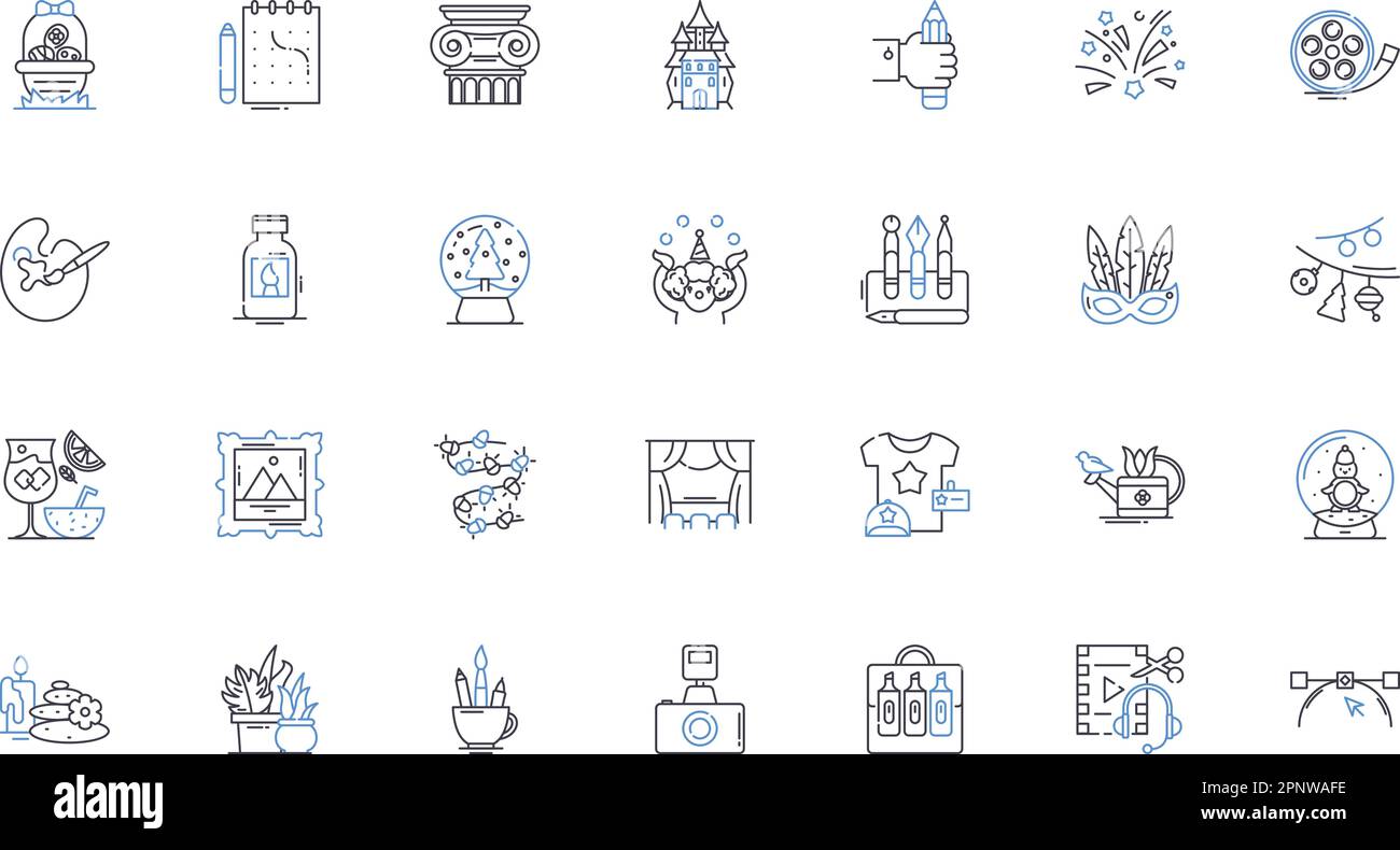 Inventive line icons collection. Innovative, Creative, Resourceful ...