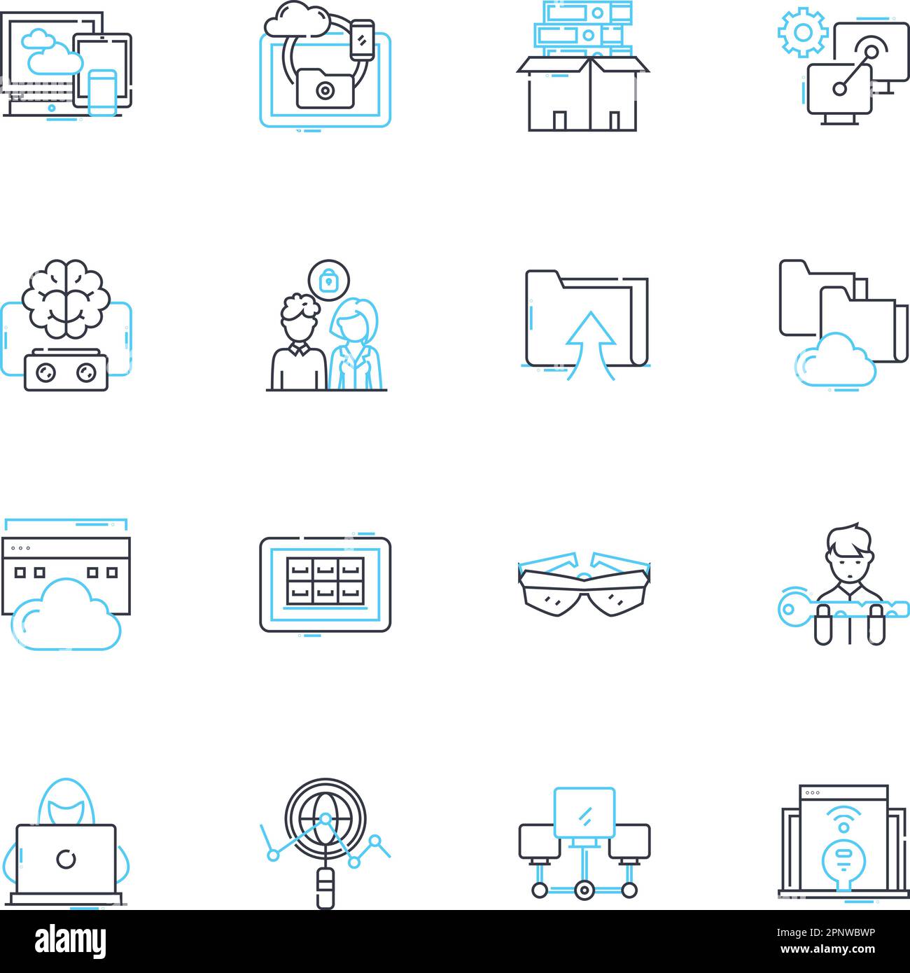E-commerce currency linear icons set. Bitcoin, Cryptocurrency, Payment ... E-commerce currency linear icons set. Bitcoin, Cryptocurrency, Payment ...