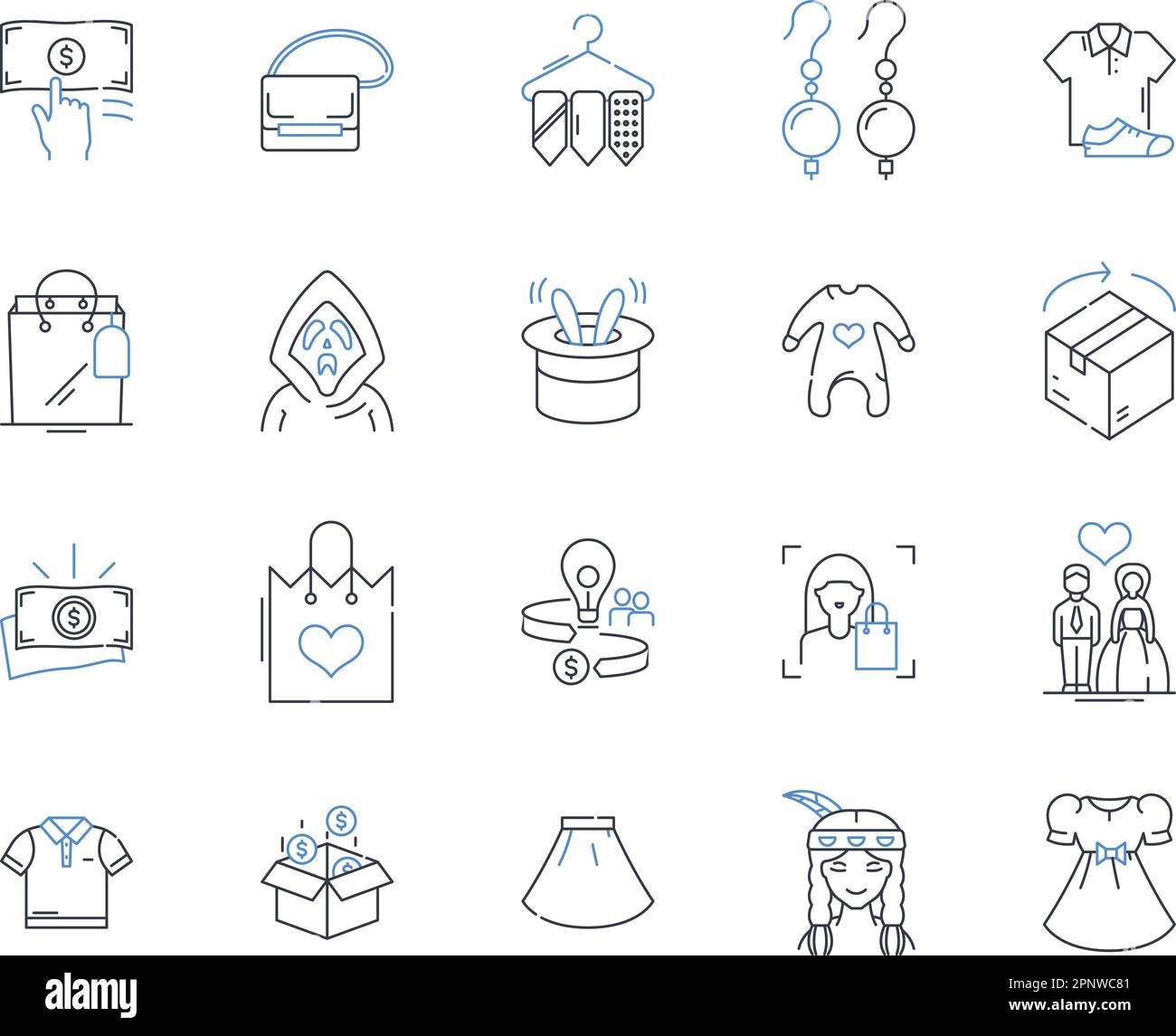 Fitness industry line icons collection. Fitness, Gym, Exercise, Health ...