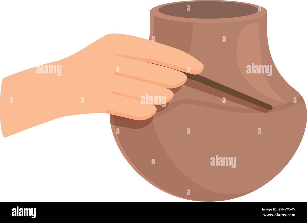 Pottery icon cartoon vector. Art workshop. Clay wheel Stock Vector ...