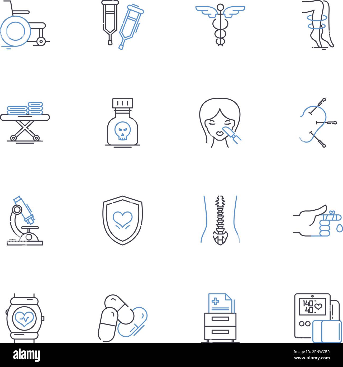 Employment and labor line icons collection. Workforce, Job, Wage ...