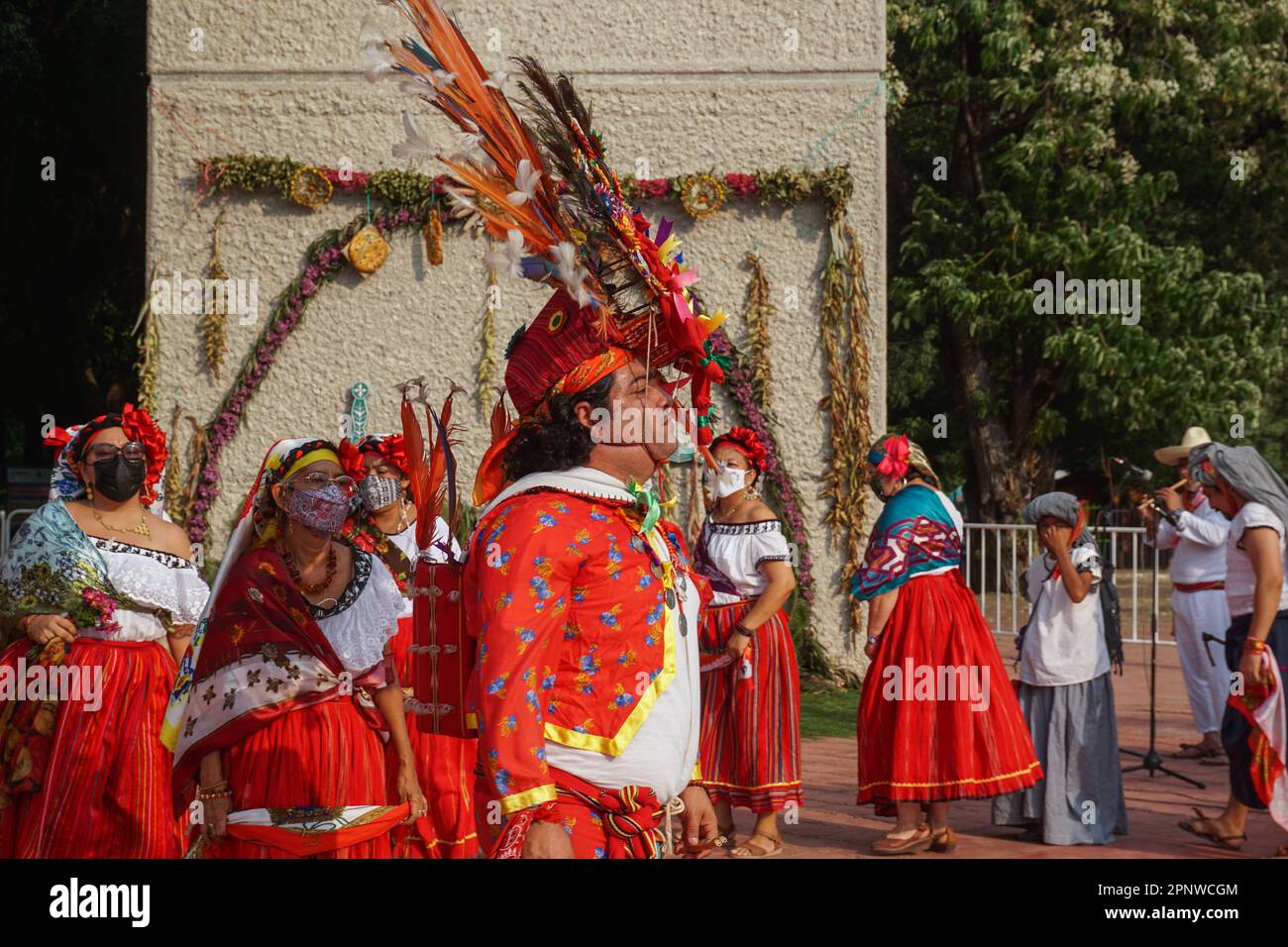Chiapas Culture Zinacantan Textile Flowers, San Cristobal De Las