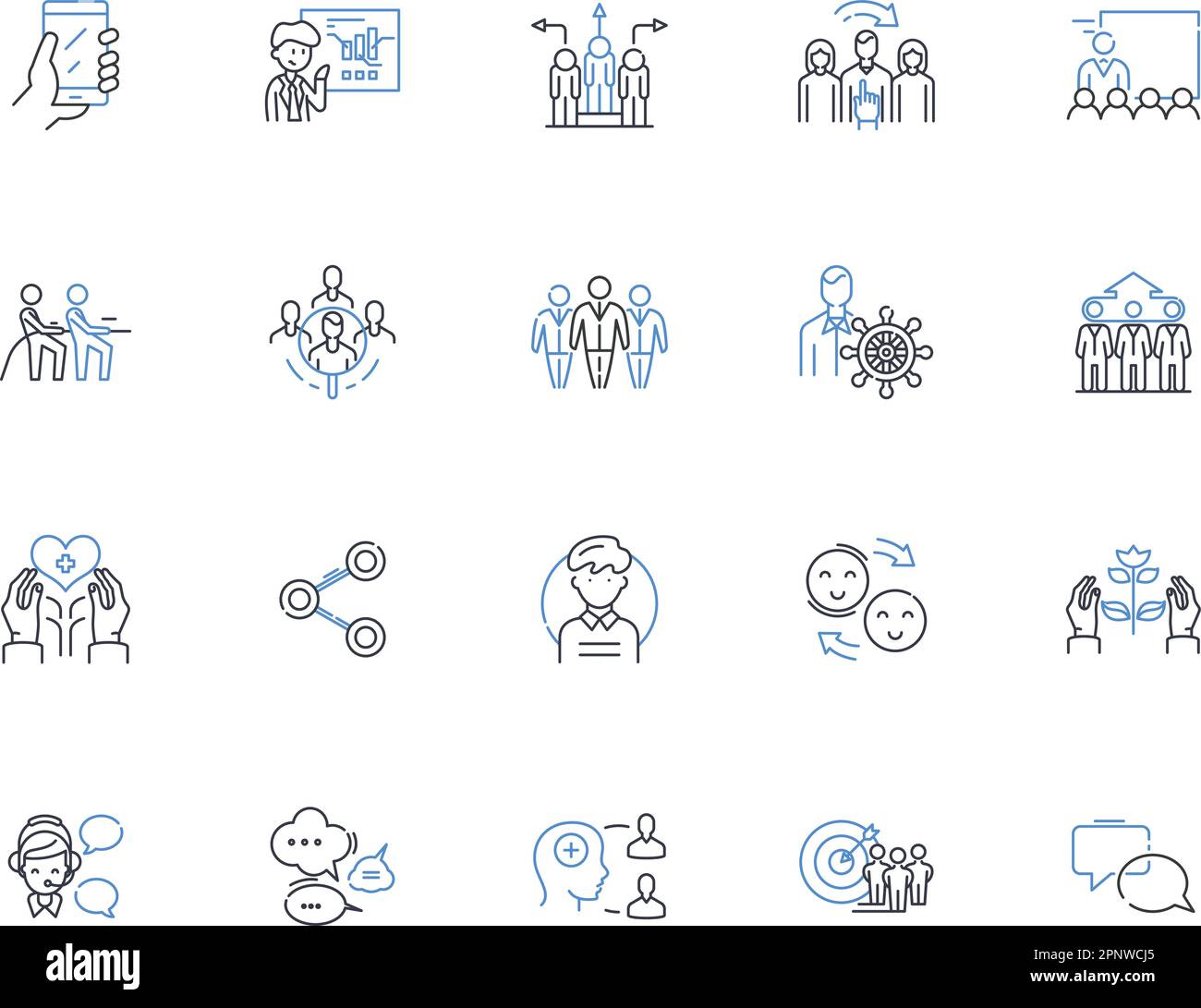 Computerized aid line icons collection. Automation, Technology ... Computerized aid line icons collection. Automation, Technology ...