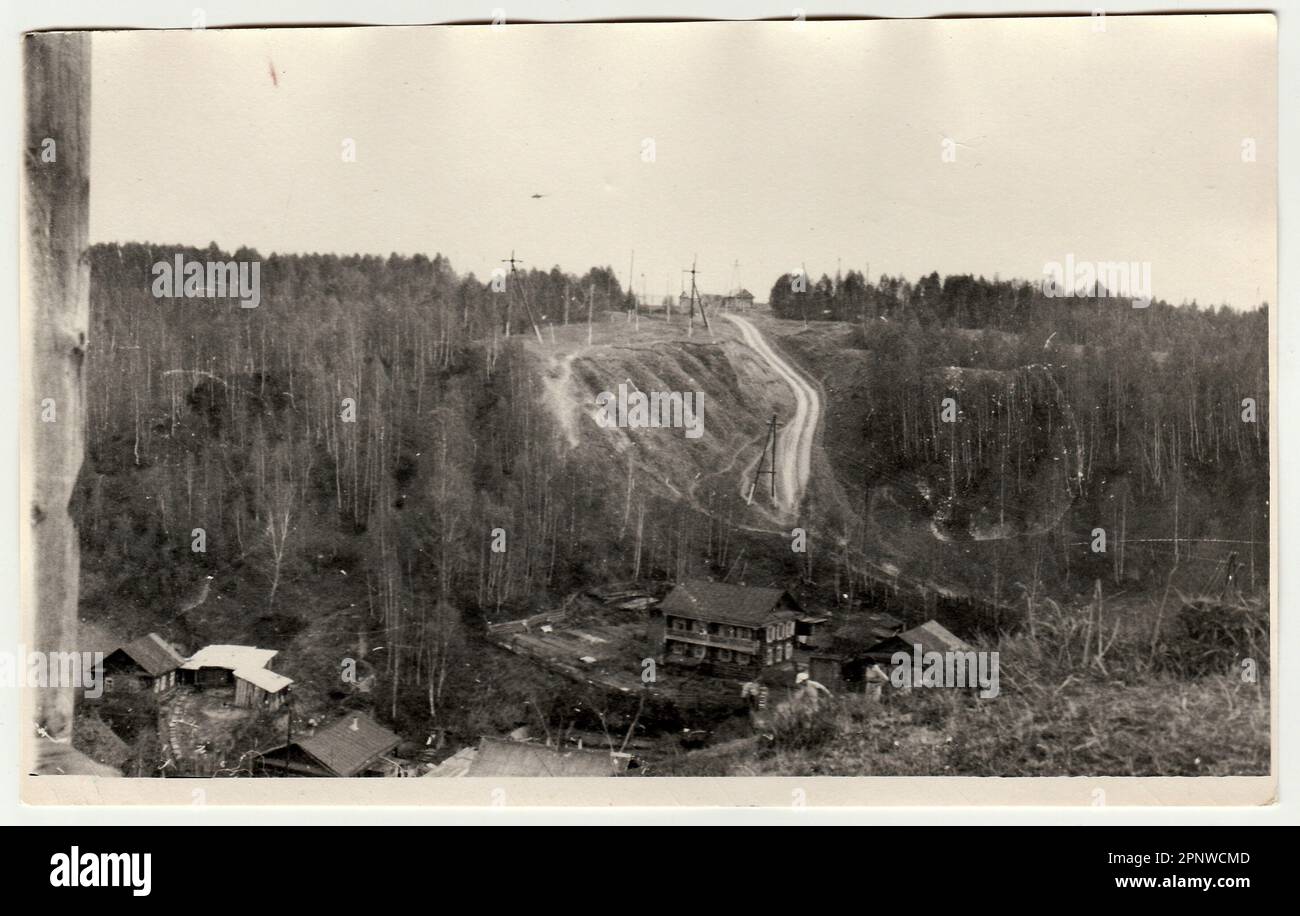 Vintage photo shows the beginning of construction unknown project in ...
